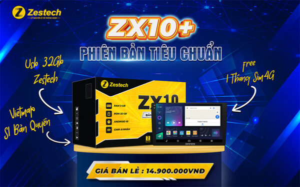 Zestech ZX10+ bản tiêu chuẩn - 5 tính năng độc quyền