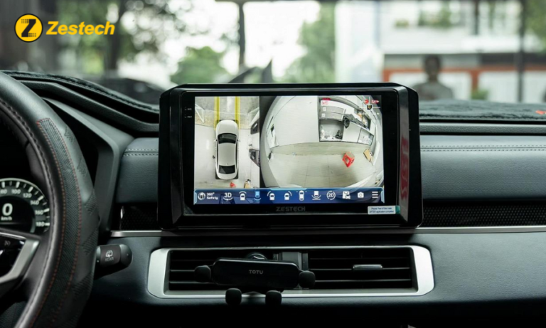 Zestech E360: Lắp màn hình Cam360 thả ga - Không lo về giá